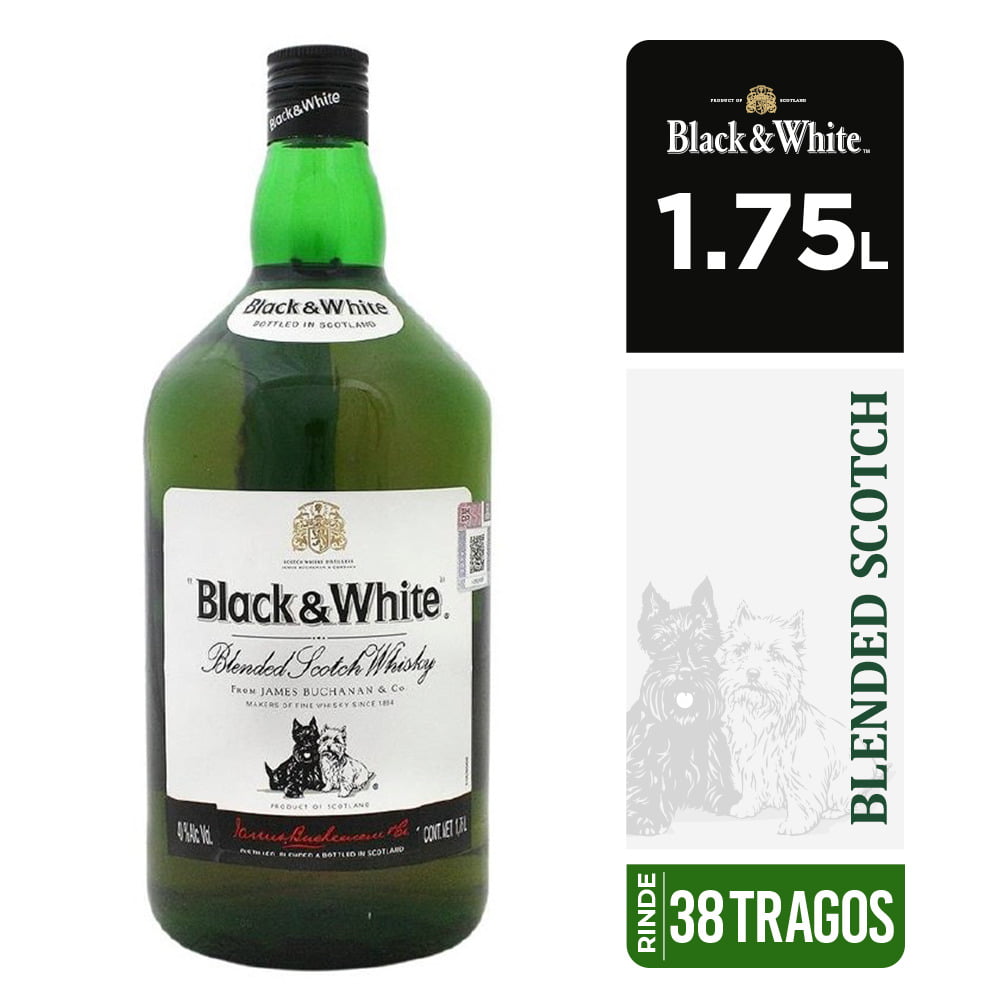 black & white 1750 ml - Bodega Mi Amiga
