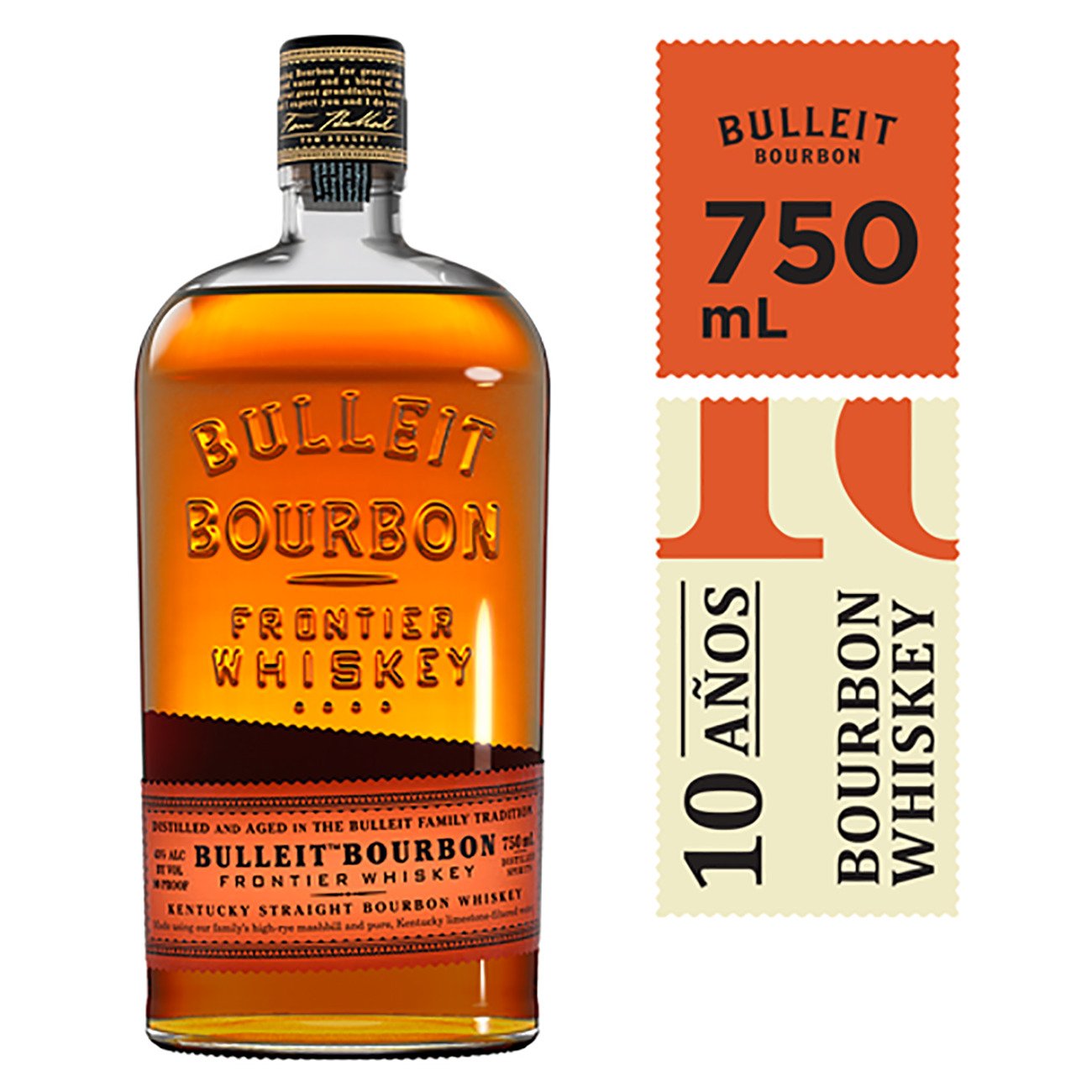 bulleit bourbon 750 ml - Bodega Mi Amiga