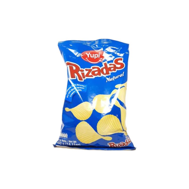 YUPI RIZADAS NATURAL 115 GR - Bodega Mi Amiga