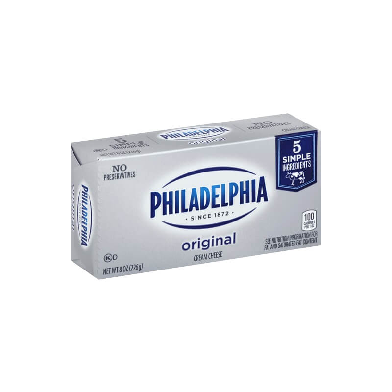 PHILADELPHIA BRICK QUESO CREMA 8 OZ - Bodega Mi Amiga