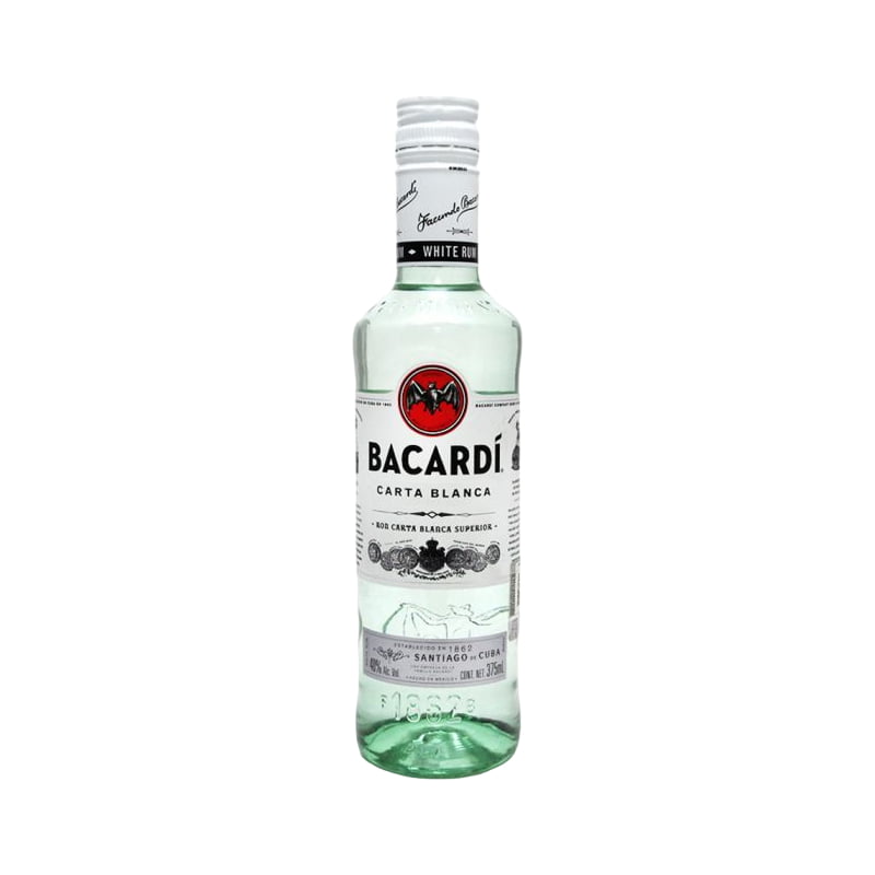bacardi blanco 375 ml - Bodega Mi Amiga