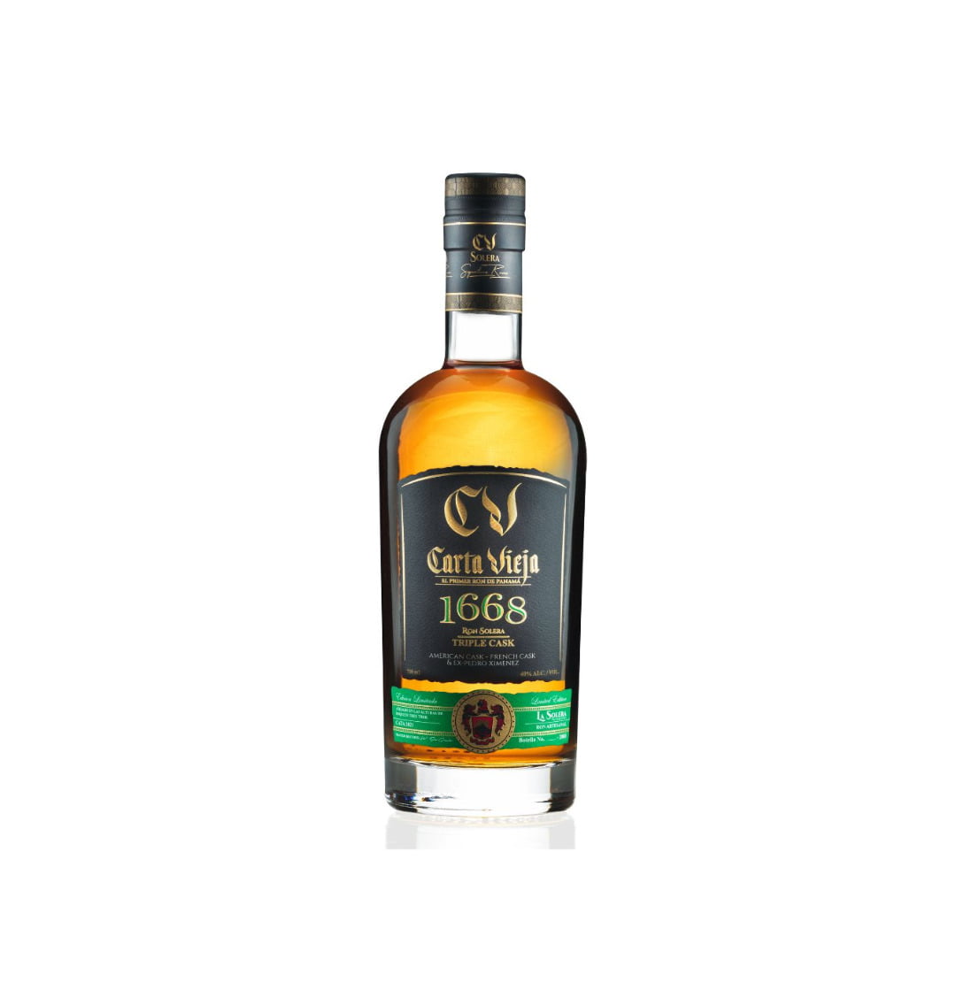 carta vieja solera 1668 triple cask 750ml - Bodega Mi Amiga