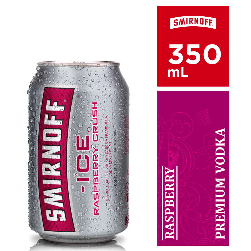 smirnoff ice lata raspberry crush 350 ml - Bodega Mi Amiga