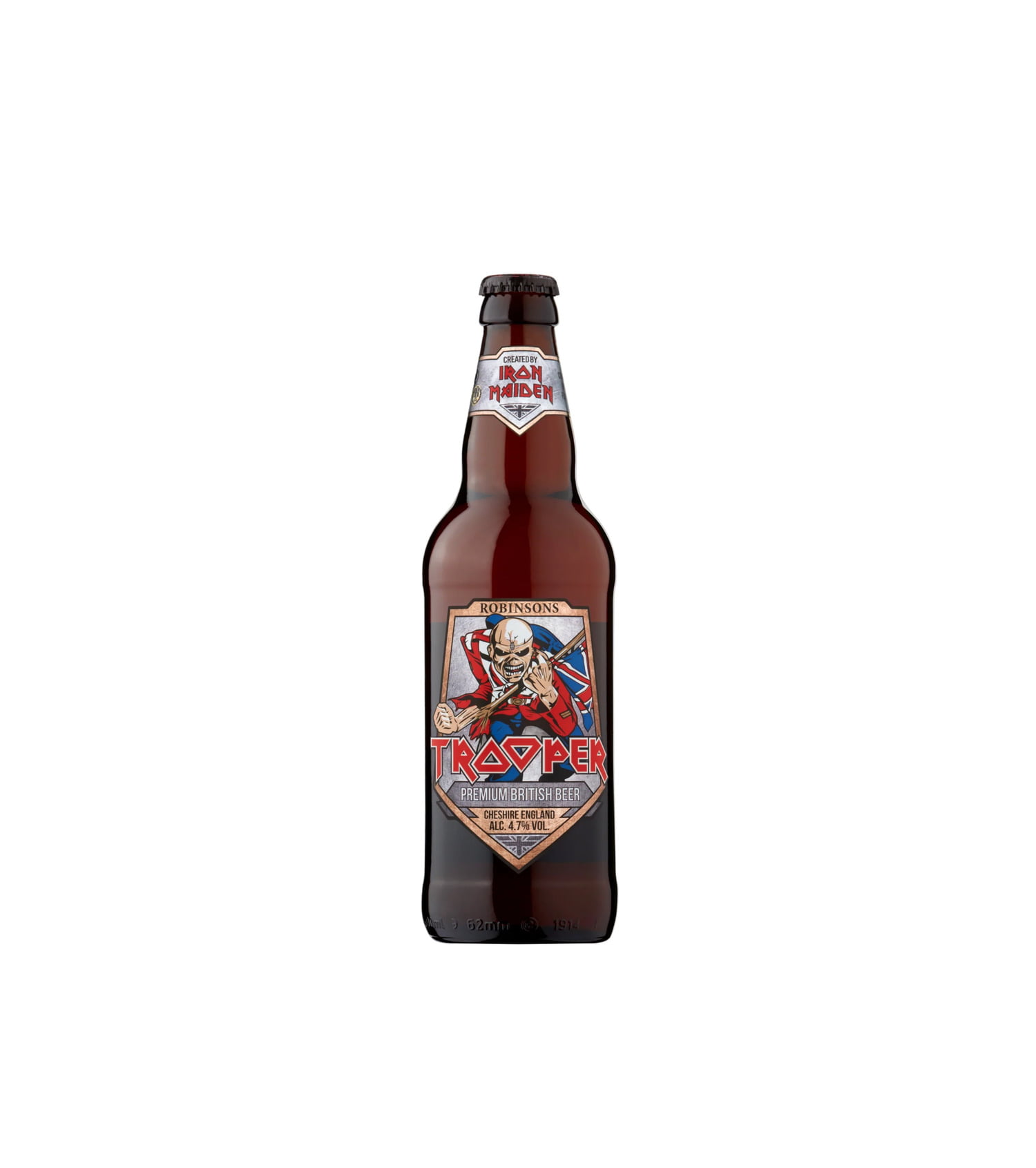 trooper premium british beer bot 500ml - Bodega Mi Amiga