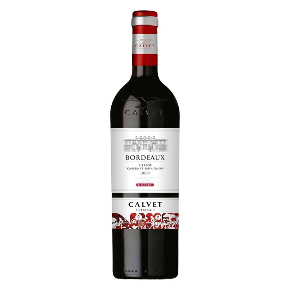 calvet bordeaux merlot cabernet 750 ml - Bodega Mi Amiga