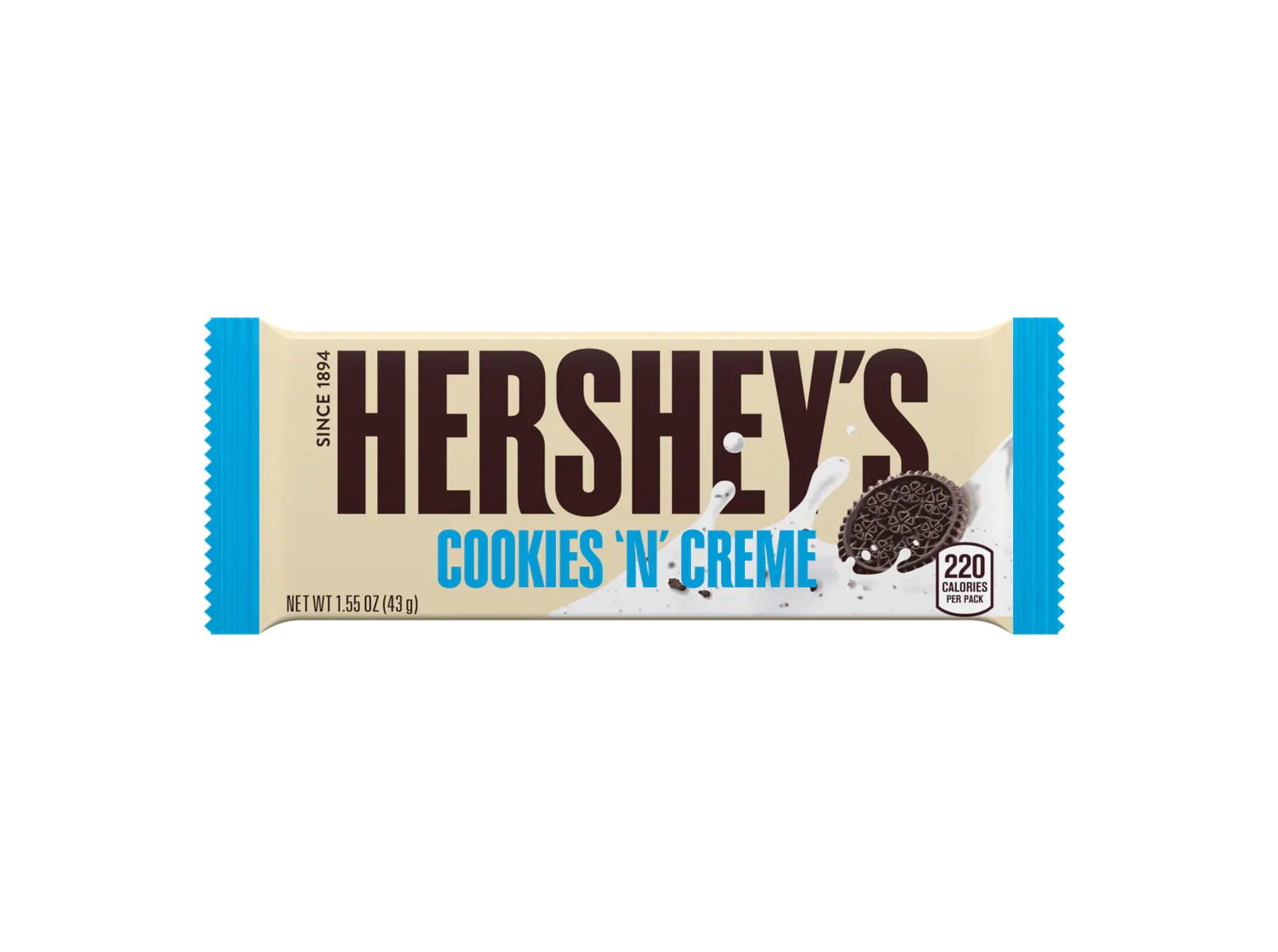 HERSHEY'S COOKIES 'N' CREAM BAR 43 GR - Bodega Mi Amiga