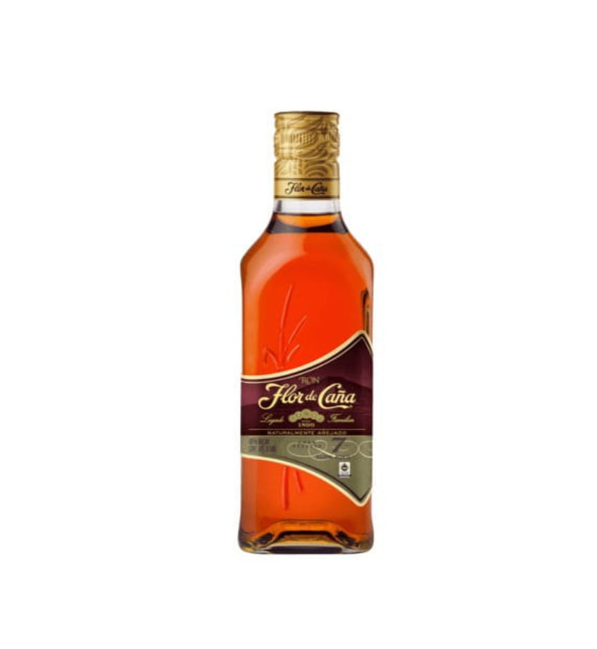 flor de cana ron 7 años 375ml - Bodega Mi Amiga