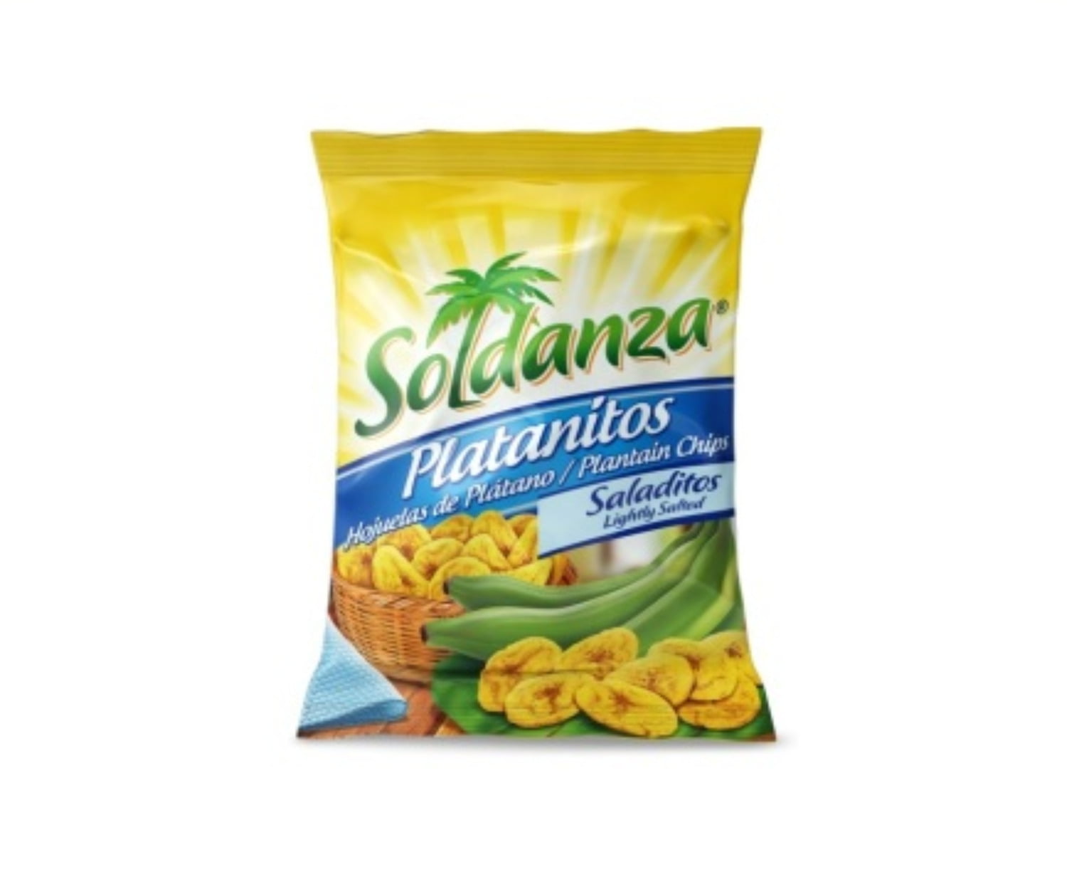 SOLDANZA PLATANITOS SALADITOS 180 GR - Bodega Mi Amiga