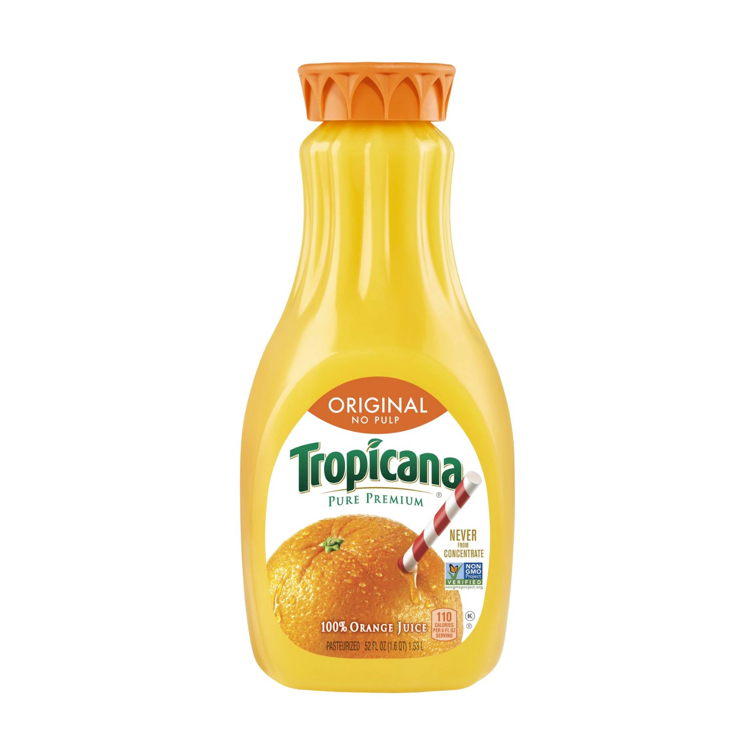 tropicana original no pulp 6/52 oz 1.53l - Bodega Mi Amiga