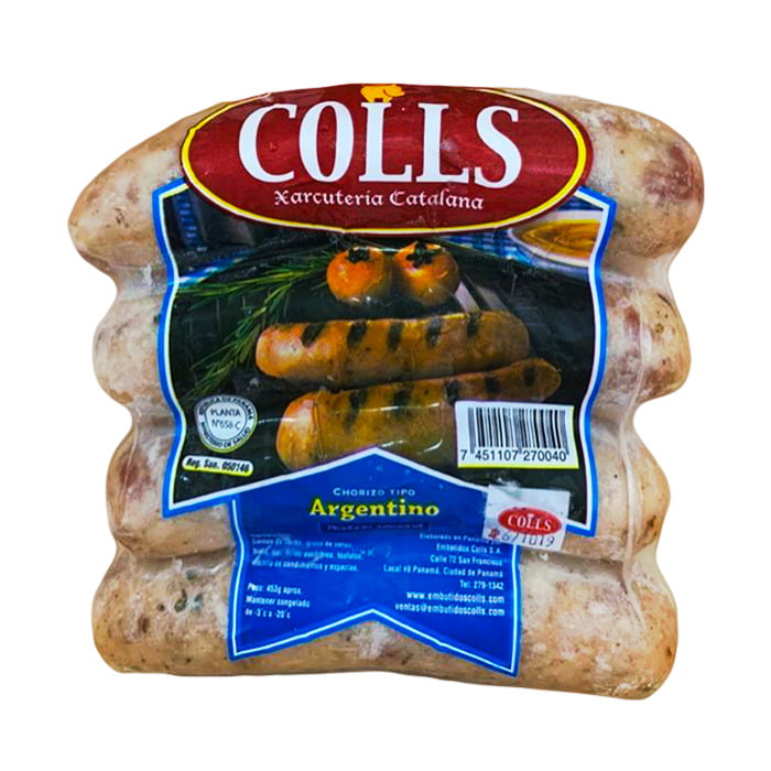 COLLS CHORIZO ARGENTINO - Bodega Mi Amiga
