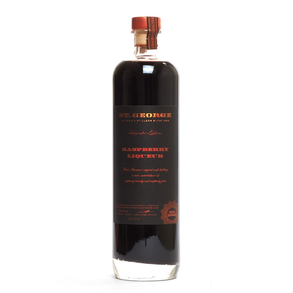 st george raspberry liqueur 750ml - Bodega Mi Amiga