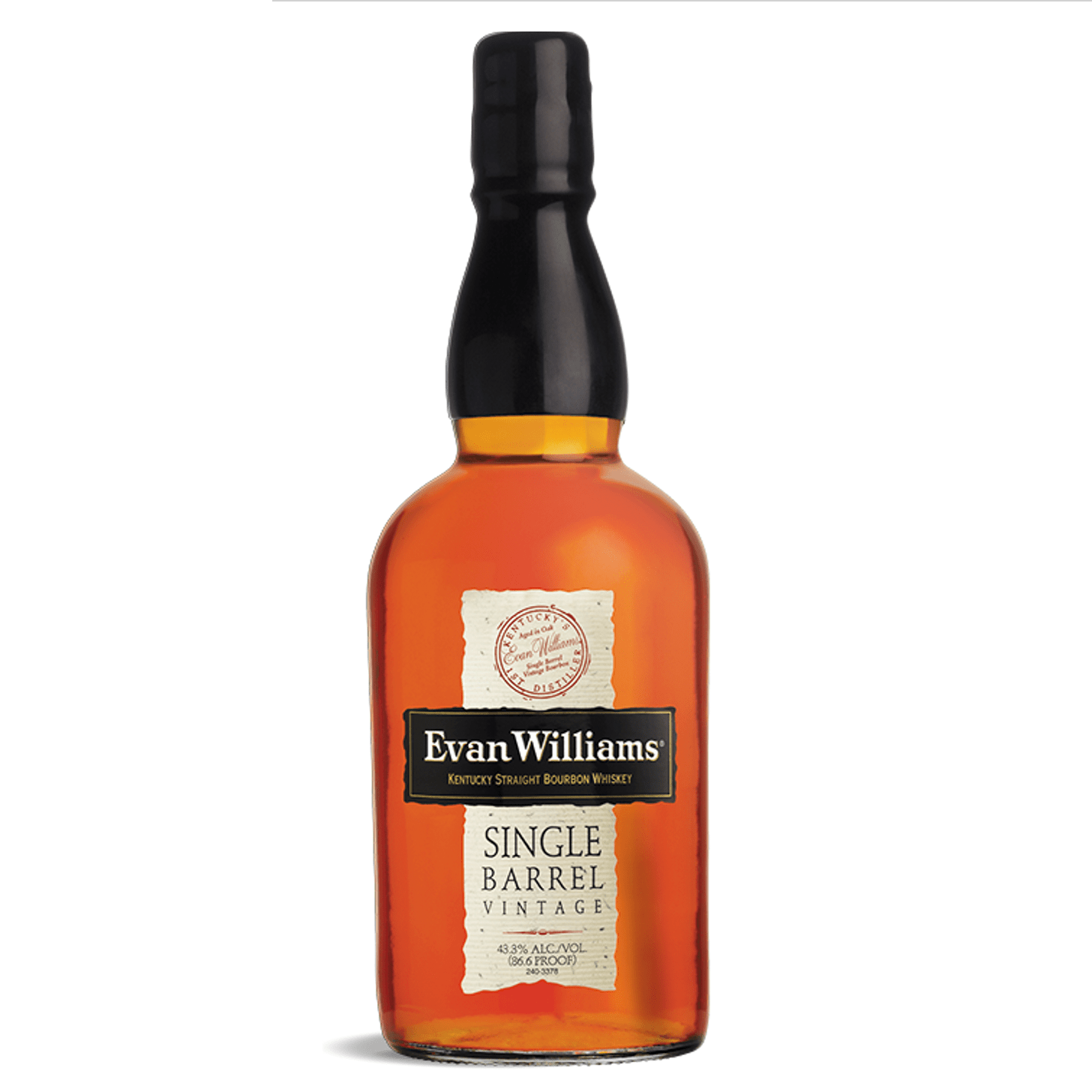 EVAN WILLIAMS SINGLE BARREL BOURBON 750ML - Bodega Mi Amiga