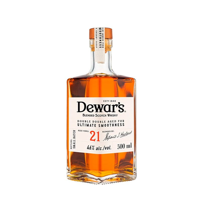 WHISKY DEWARS QUADRUPLE 21 AÑOS 500ML - Bodega Mi Amiga